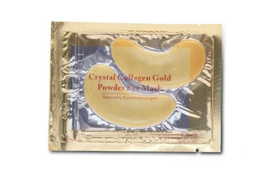 10pcs5packs Gold Crystal Collagen Eye Mask Eye Patches Eye Mask For Fa ...